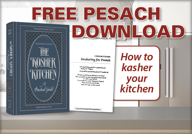 Free Guide to Kasher your Kitchen! | The Official ArtScroll Blog